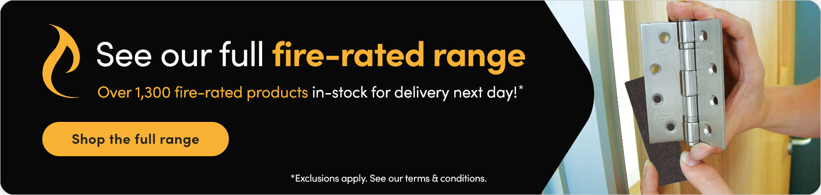 Intumescent Strips | Fire Control | Ironmongery Direct